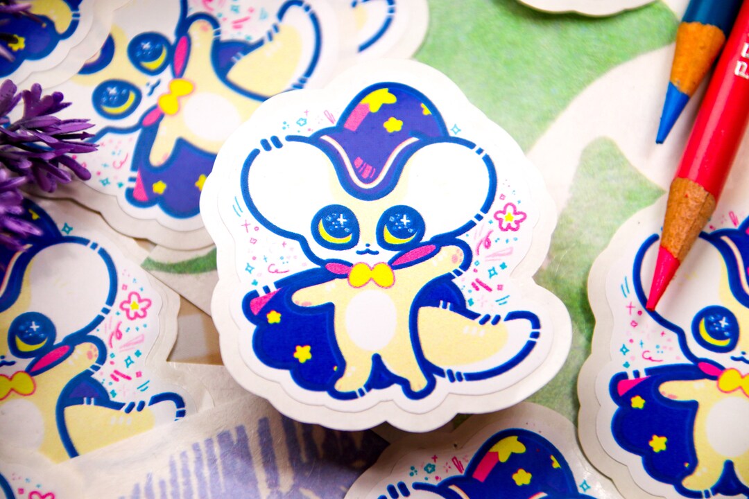 Magic Fennec Sticker - Etsy