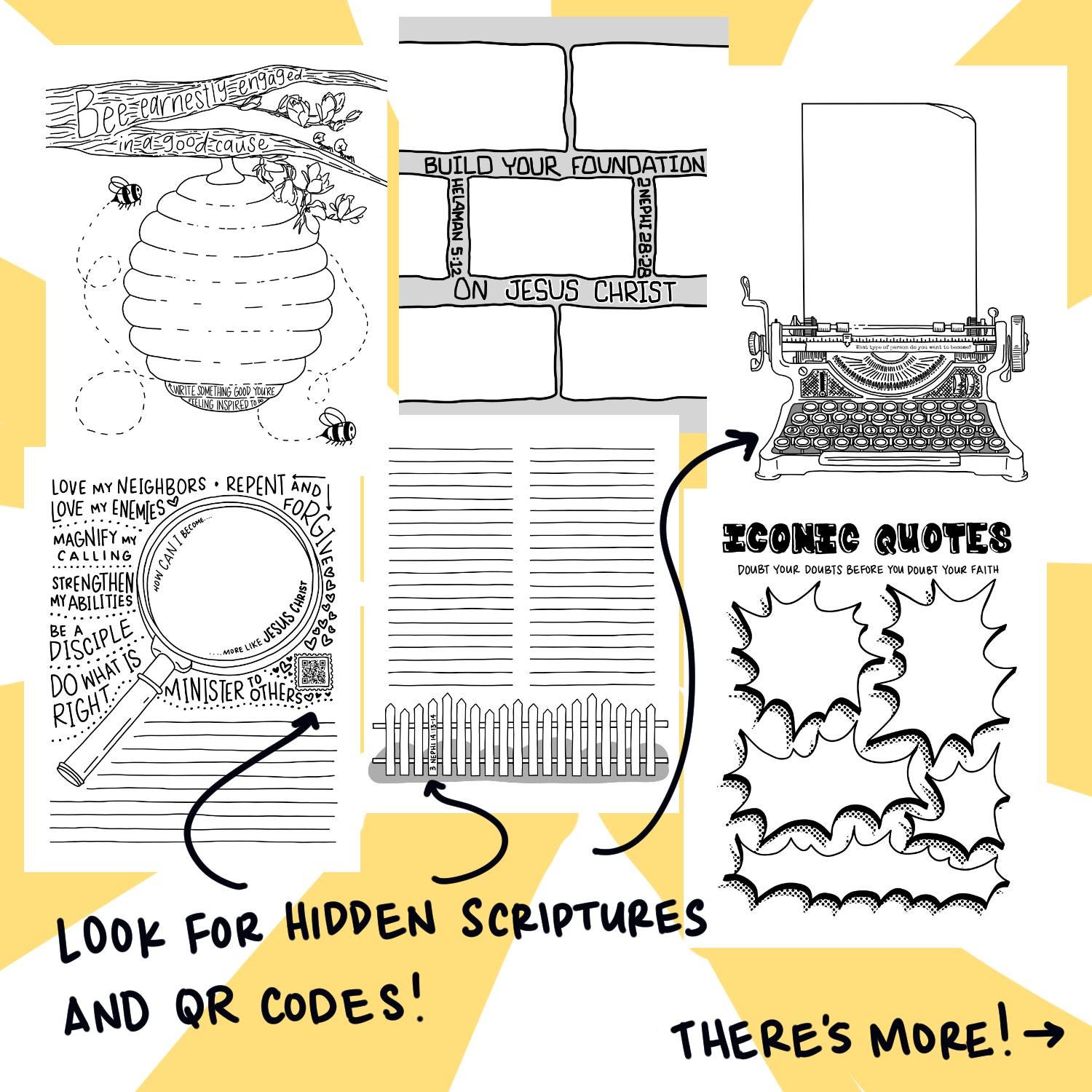 LDS General Conference Notebook | Printable Conference Notes ...