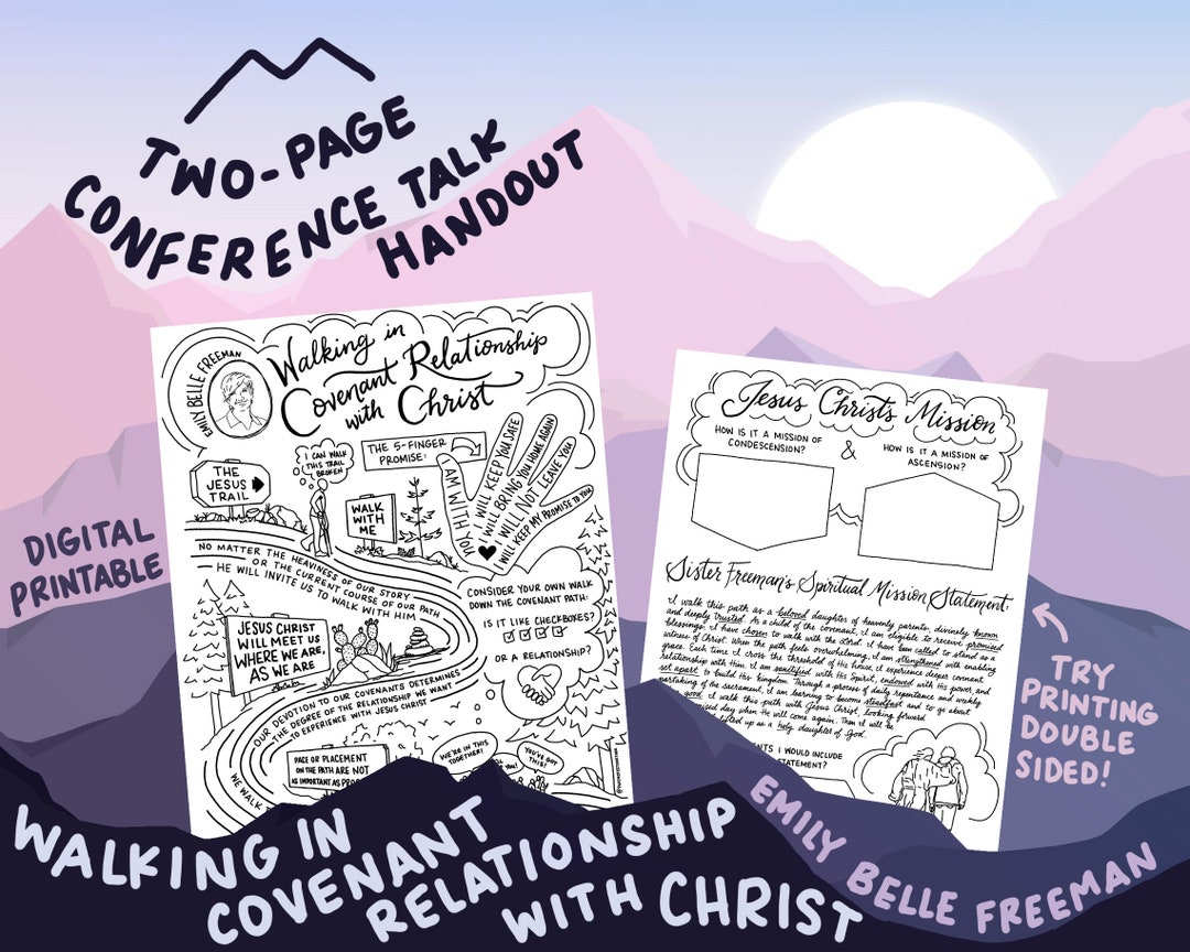 Walking in Covenant Relationship With Christ - Conference Talk Lesson ...