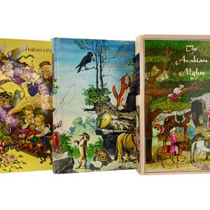 Andersen's Fairy Tales, Aesop's Fables, the Arabian Nights, 3 Volume ...