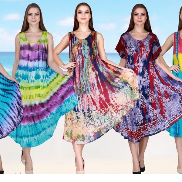 Tie Dye Sundresses - Etsy