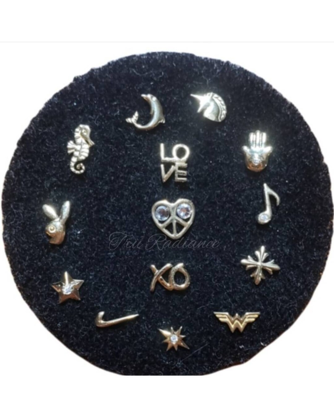 Solid 18k Gold & Rose Gold Tooth Charm Tooth Gem One Piece Gem Style ...