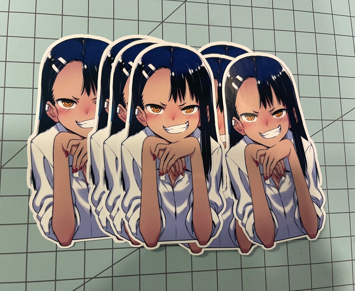 Buy Don't Toy With Me Miss Nagatoro Smug Anime Sticker Waifu Online in ...