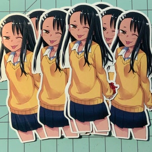 Don't Toy With Me, Miss Nagatoro Anime Sticker Waifu Boo - Etsy