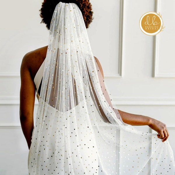 Celestial Wedding Veil - Etsy