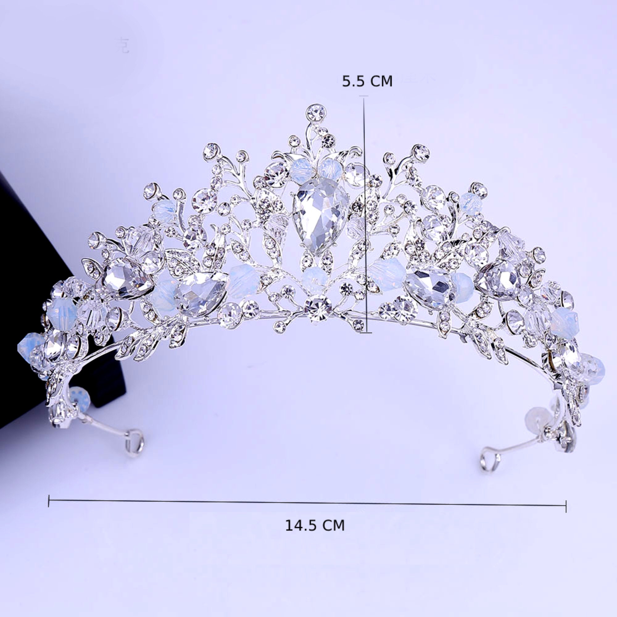 Baroque Handmade Crystal Beads Bridal Jewelry Set Rhinestone - Etsy