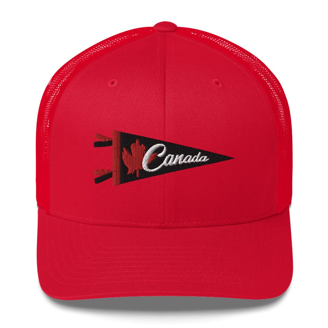 Team Canada Inspired Trucker Hat Gift for Canada Fans Olympics - Etsy