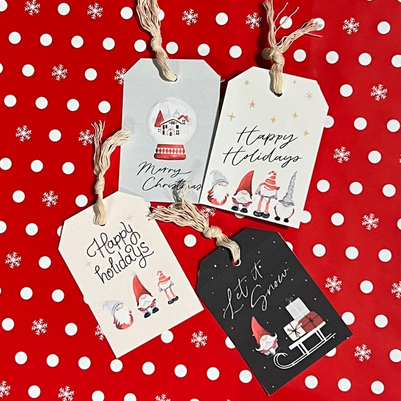 Printable Gnome Christmas - Festive Gnome Christmas- Gnome Christmas ...