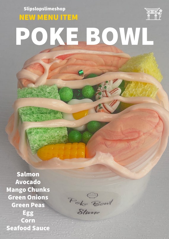 Poke Bowl Slime by Anne James Lifestyle Photography | Catch My Party