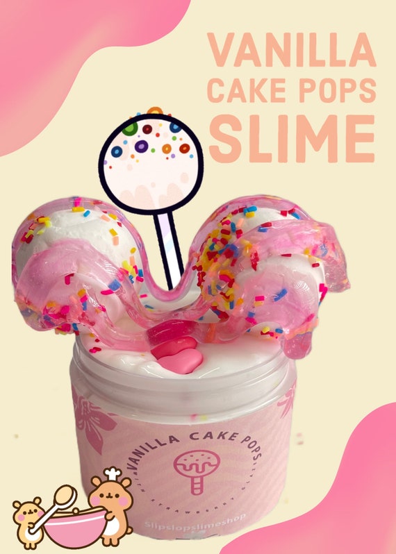 Vanilla Cake Pops Slime by Anne James Lifestyle Photography | Catch My ...