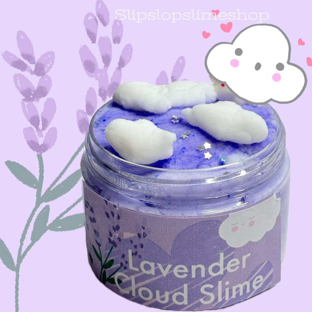 Lavender Cloud Slime - Etsy