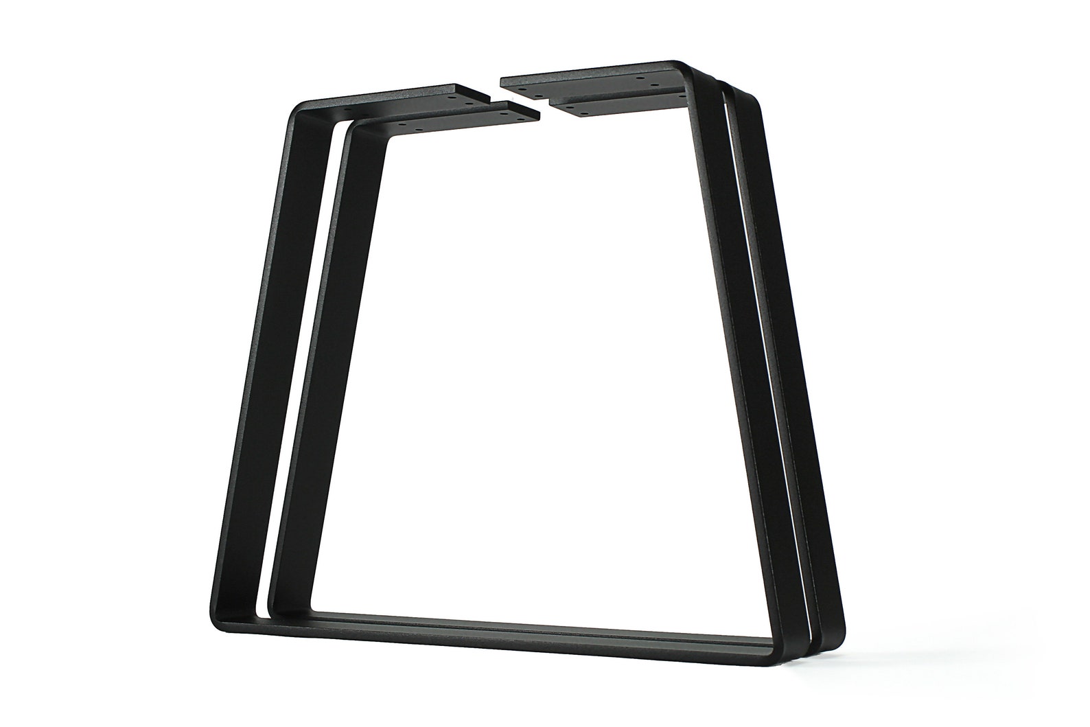 Trapezoid Steel Coffee Table Legs Metal Table Legs Bench | Etsy