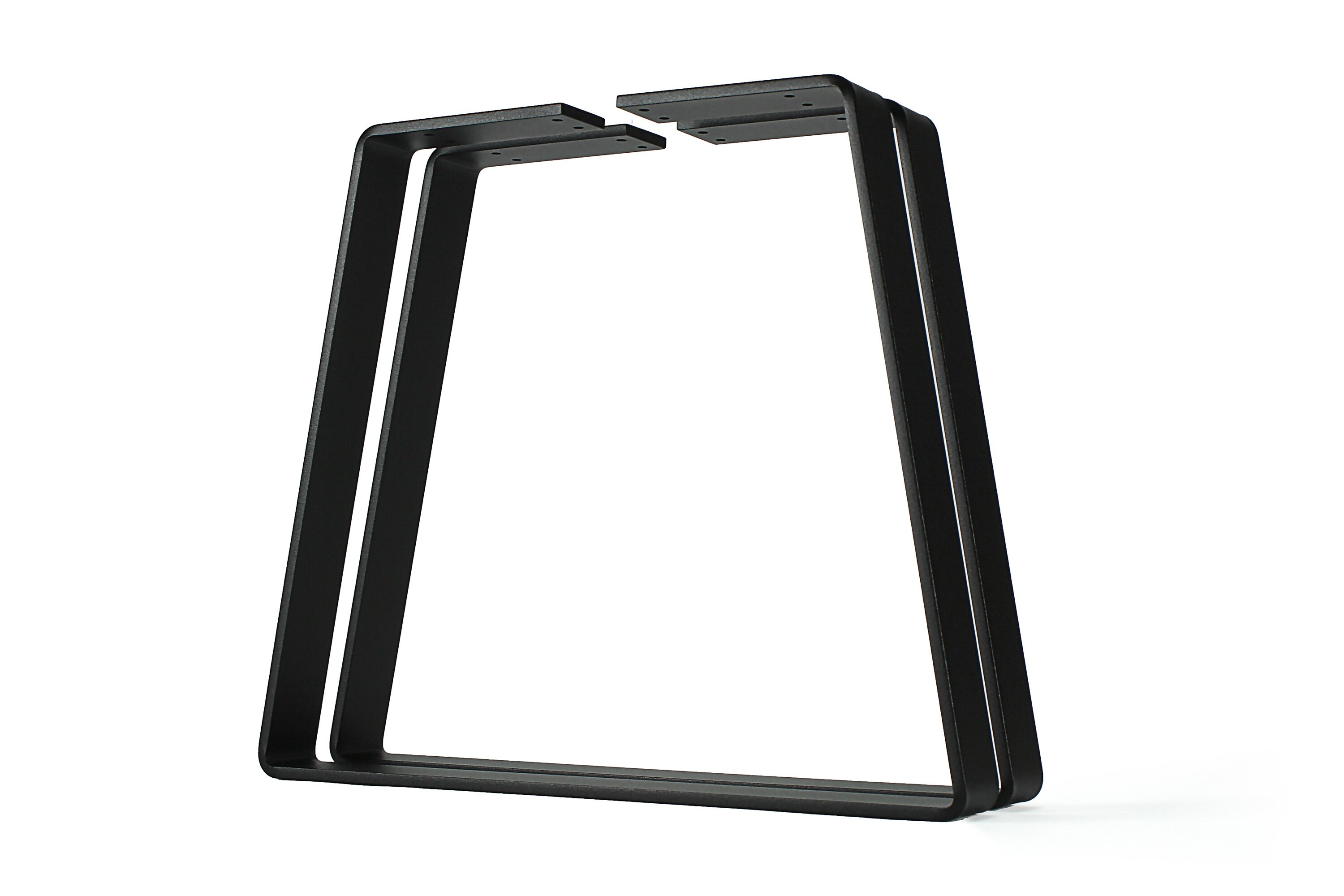 Trapezoid Steel Coffee Table Legs Metal Table Legs Bench | Etsy