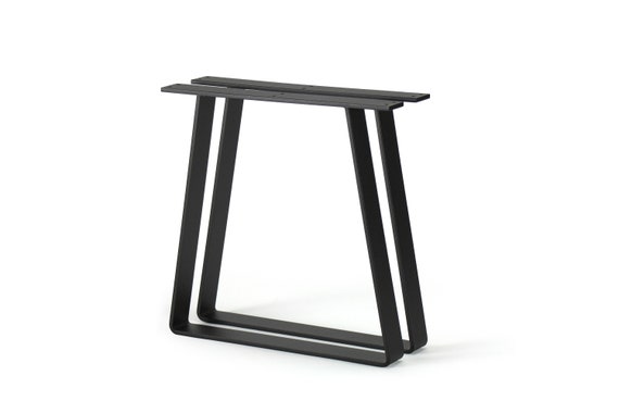 Trapezoid Steel Coffee Table Legs Metal Table Legs Bench | Etsy