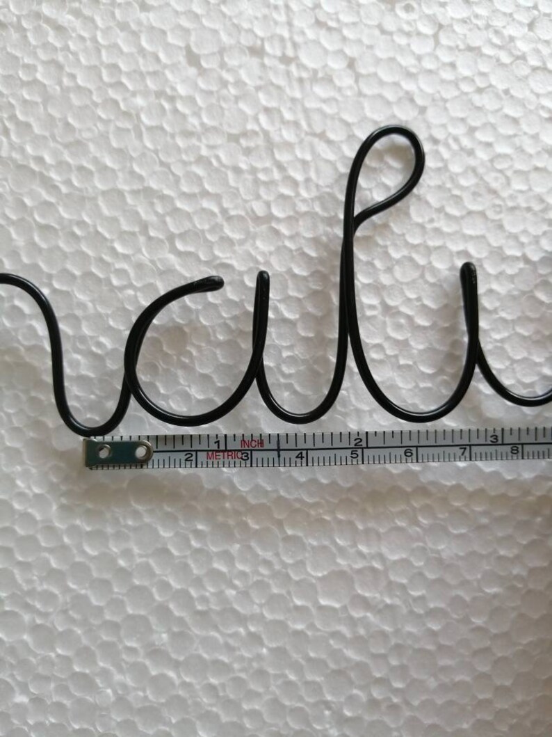 Custom Wire Words Alf Font Personalised Wire Words - Etsy