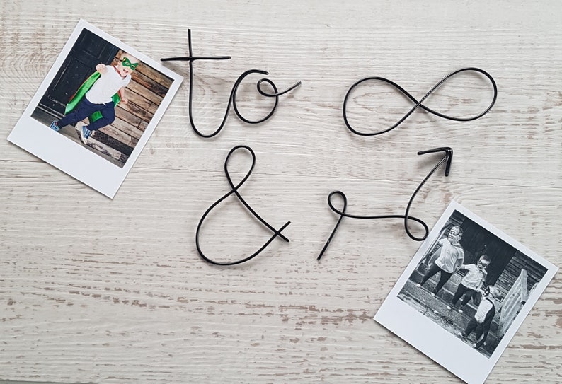 Wire Words to Infinity and Beyond Nursery Children's | Etsy