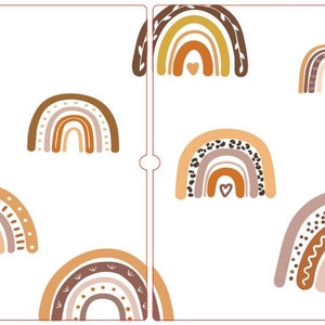IKEA Flisat Decal | Boho Rainbows | Ikea Flisat Hack, Ikea Flisat ...