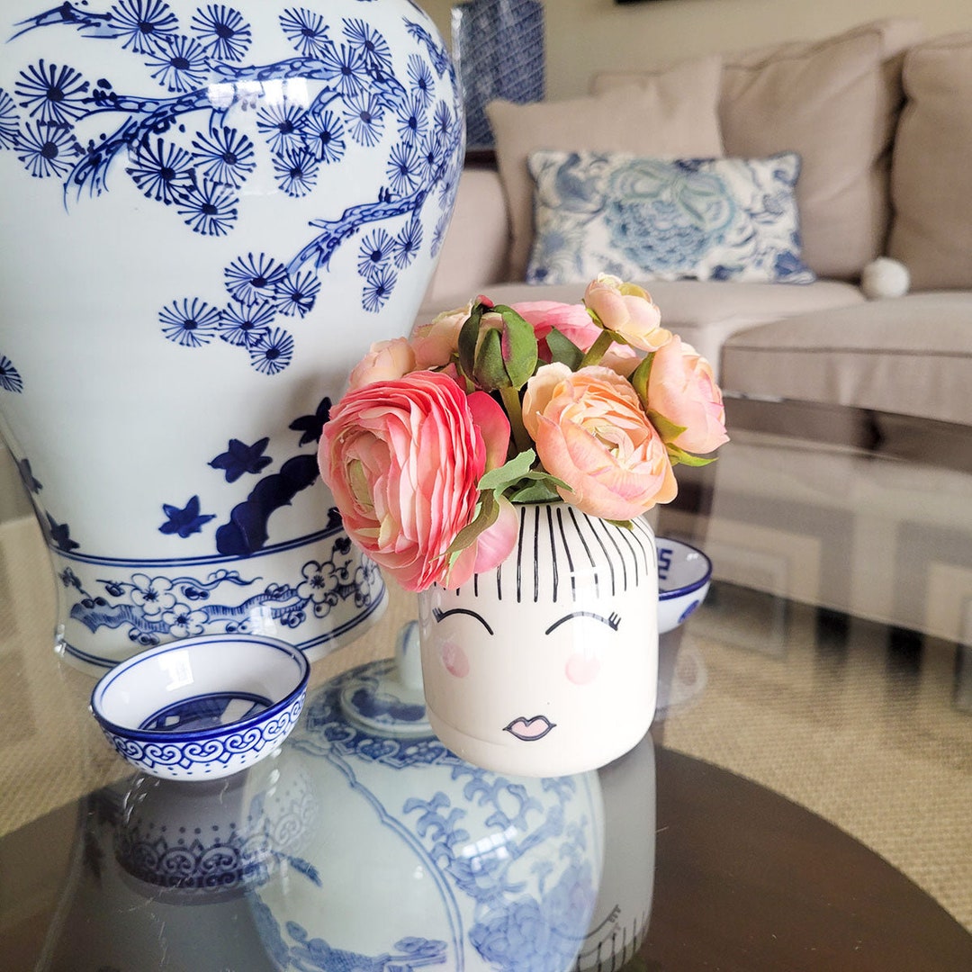 Lady Ranunculus Arrangement Real Touch Artificial Flowers Mother's Day ...