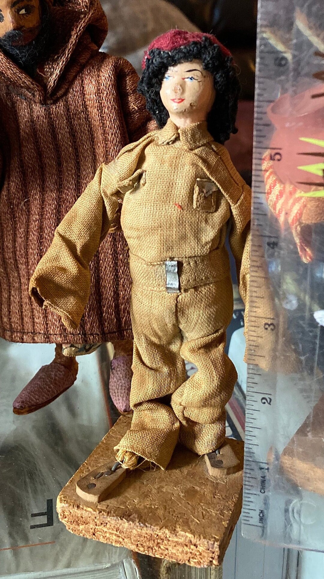 DOLL / Antique Israeli Soldier Doll. Handmade 1950s - Etsy