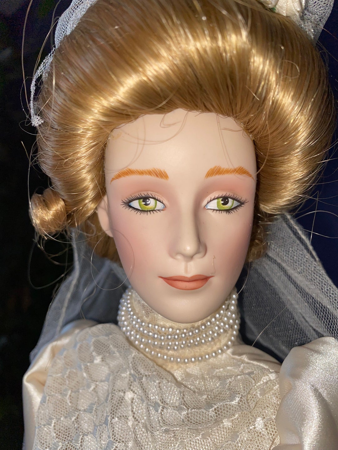 DOLL / BRIDE DOLL / Ashton Drake / Vintage Doll / Porcelain / Rare - Etsy