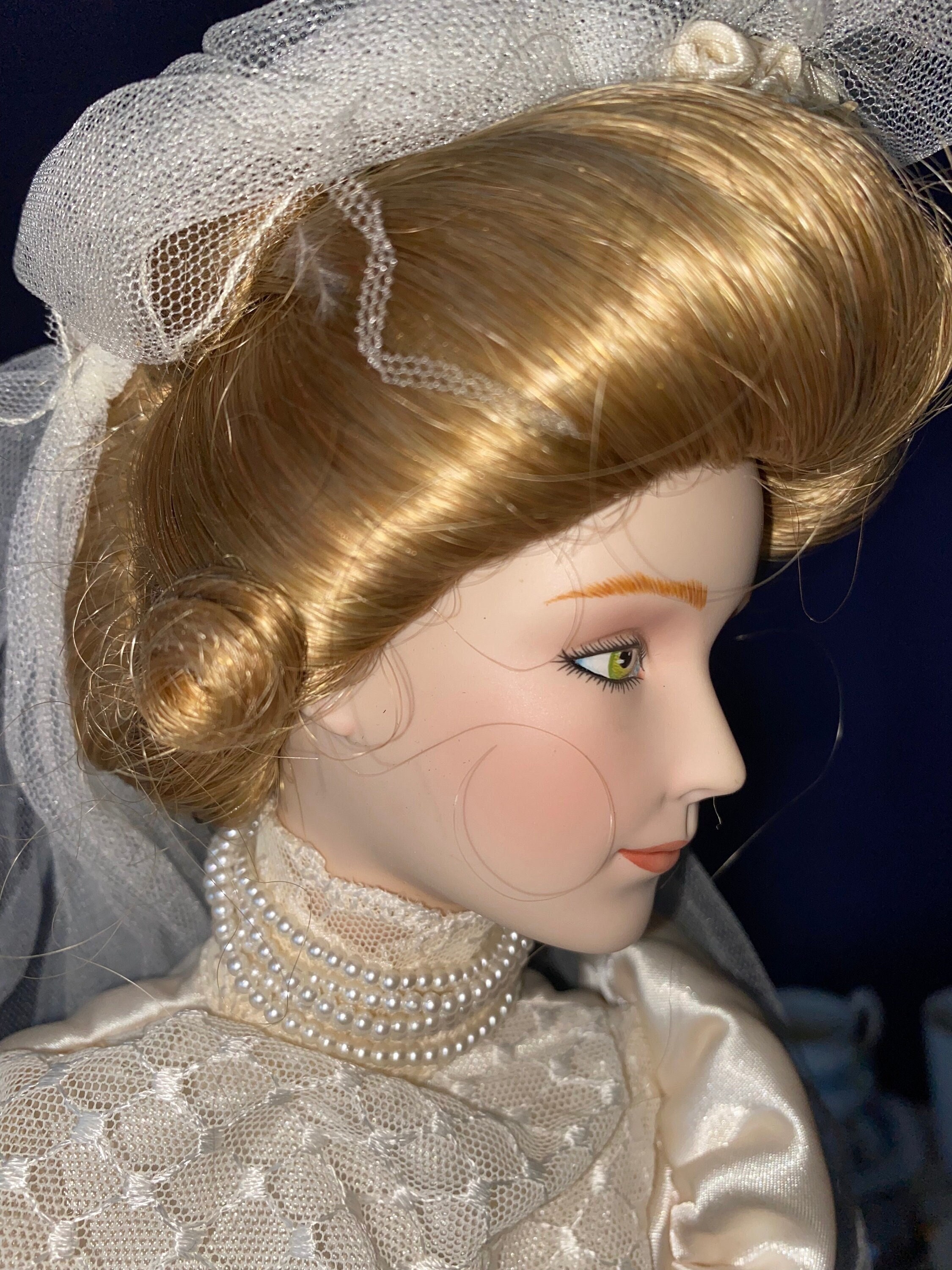 DOLL / BRIDE DOLL / Ashton Drake / Vintage Doll / Porcelain / Rare - Etsy