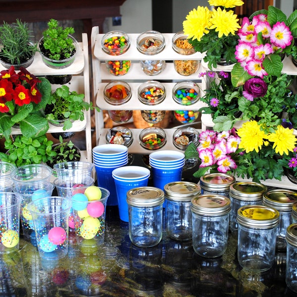 Mason Jar Rack - Etsy