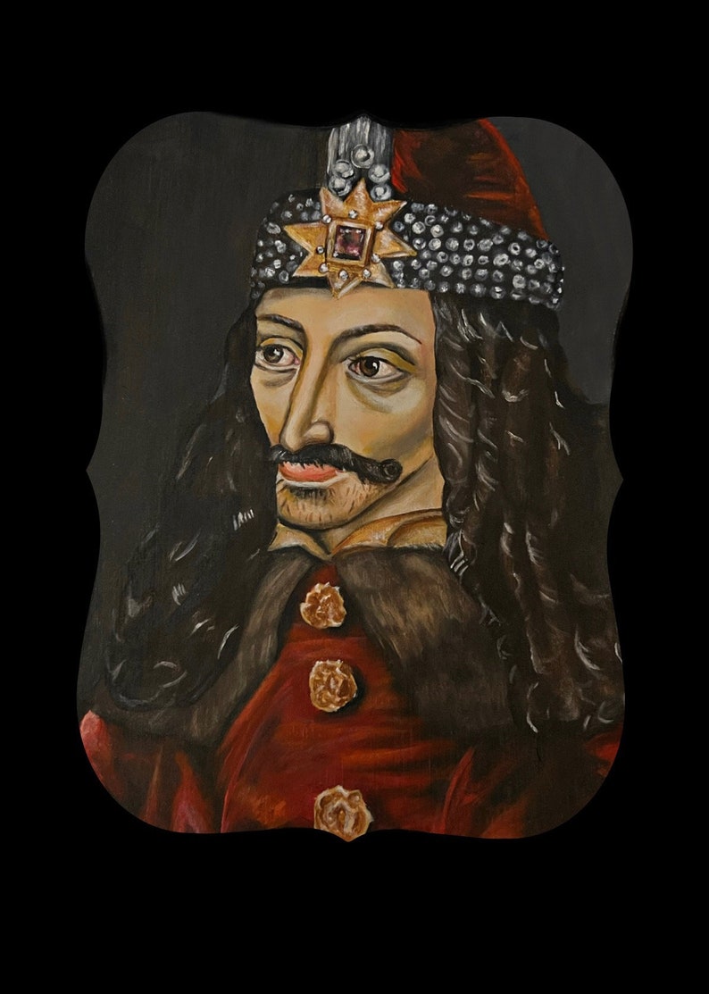 Vlad the Impaler Tepes Dracula Art - Etsy