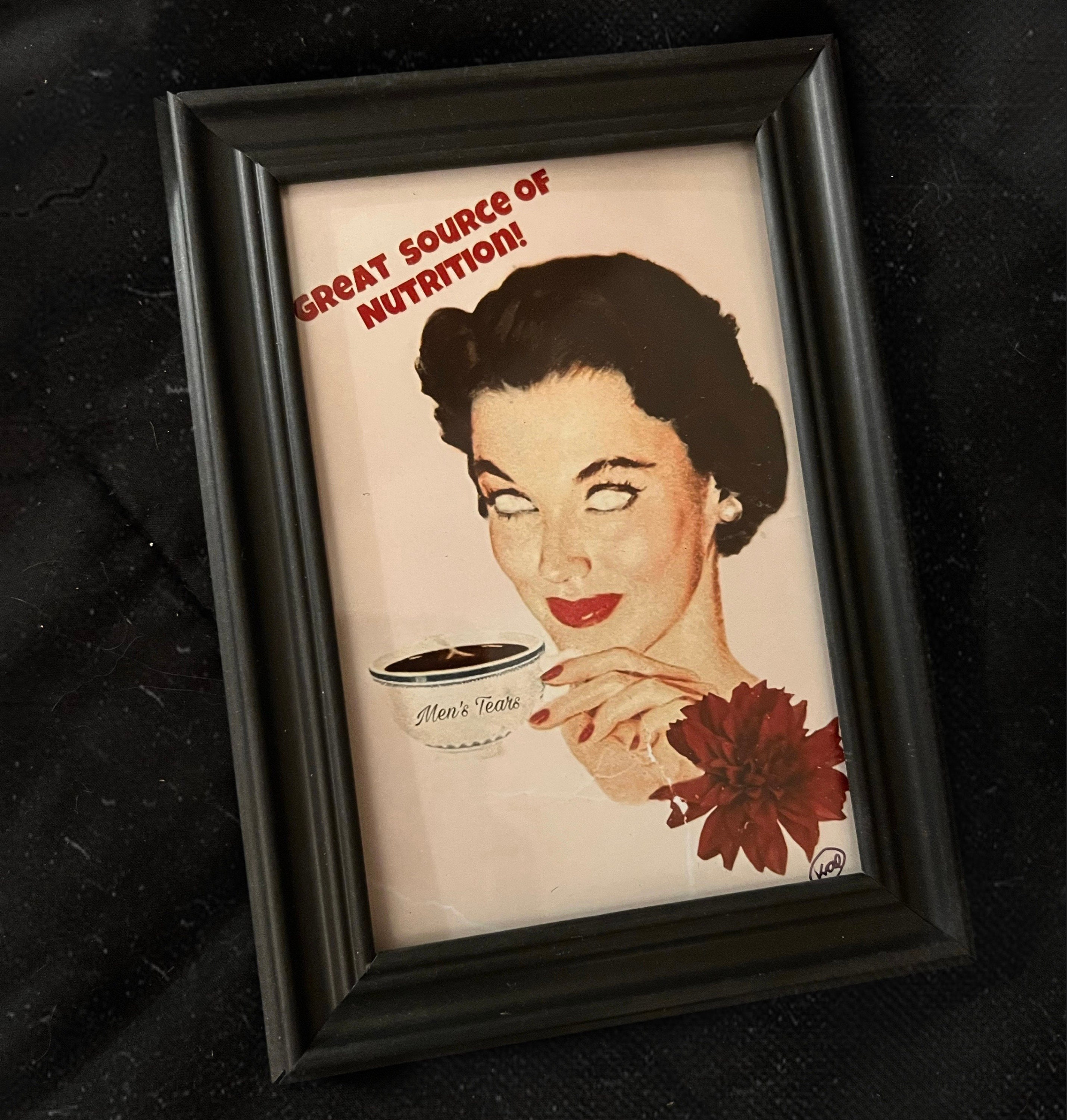 1950s Horror Pulp Art Pin Up Print Etsy