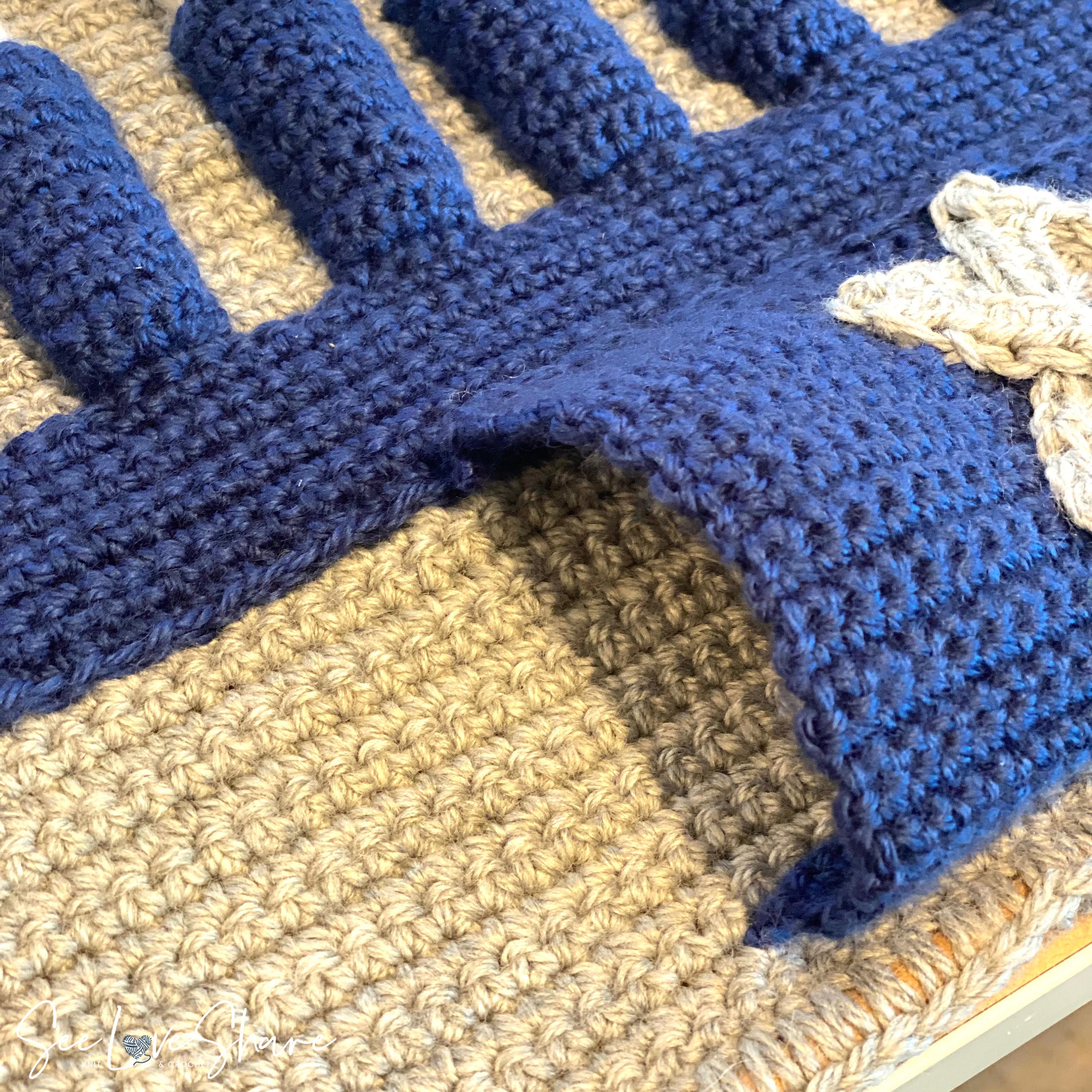Interactive Crochet Menorah Pattern- Crochet Hanukkah PATTERN ...