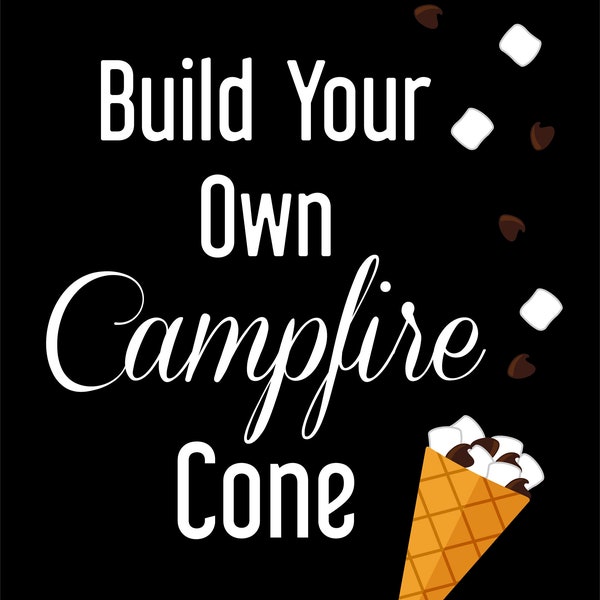 Campfire Sign - Etsy