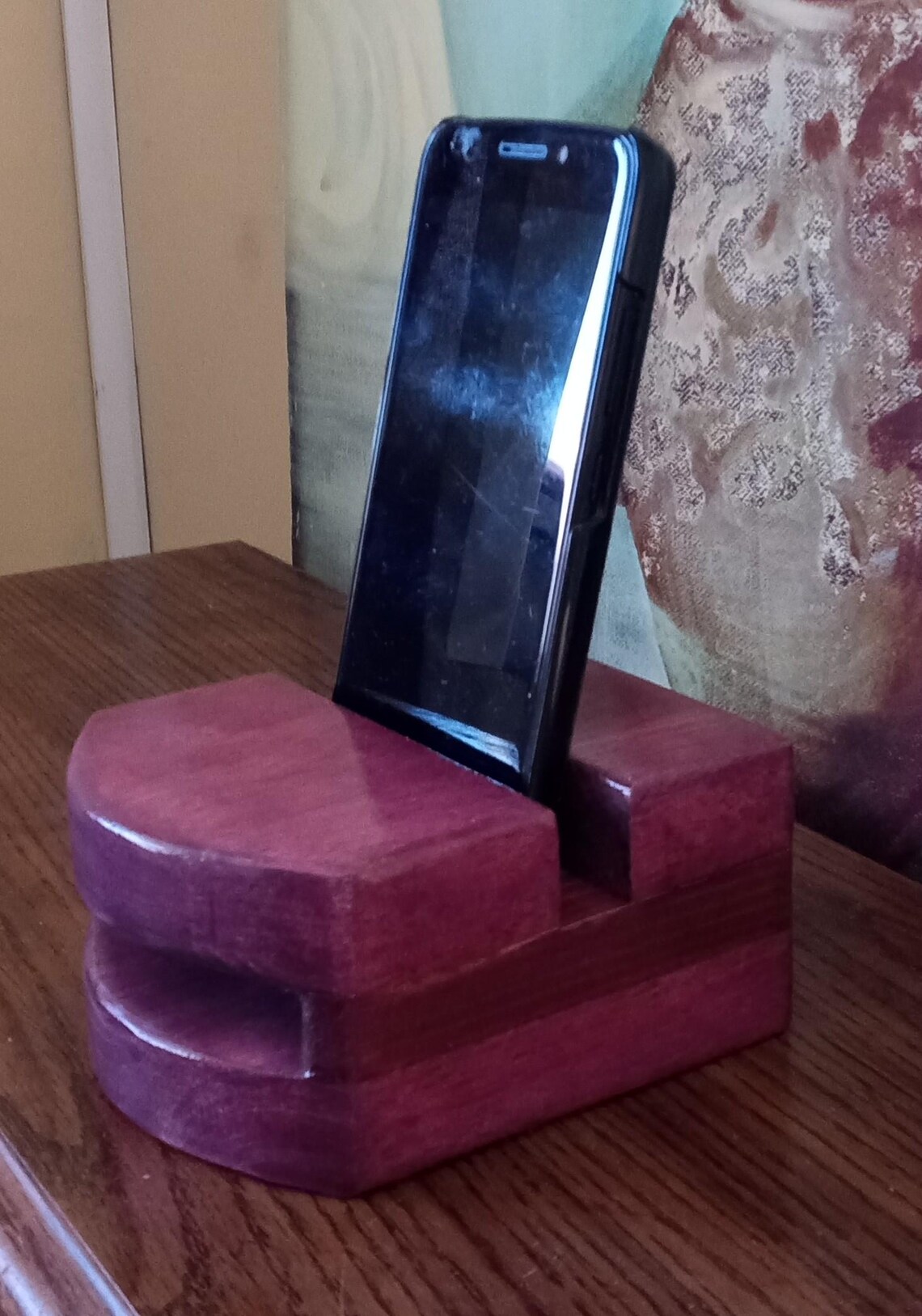 Handmade Cell Phone Stand and Passive Amplifier. - Etsy