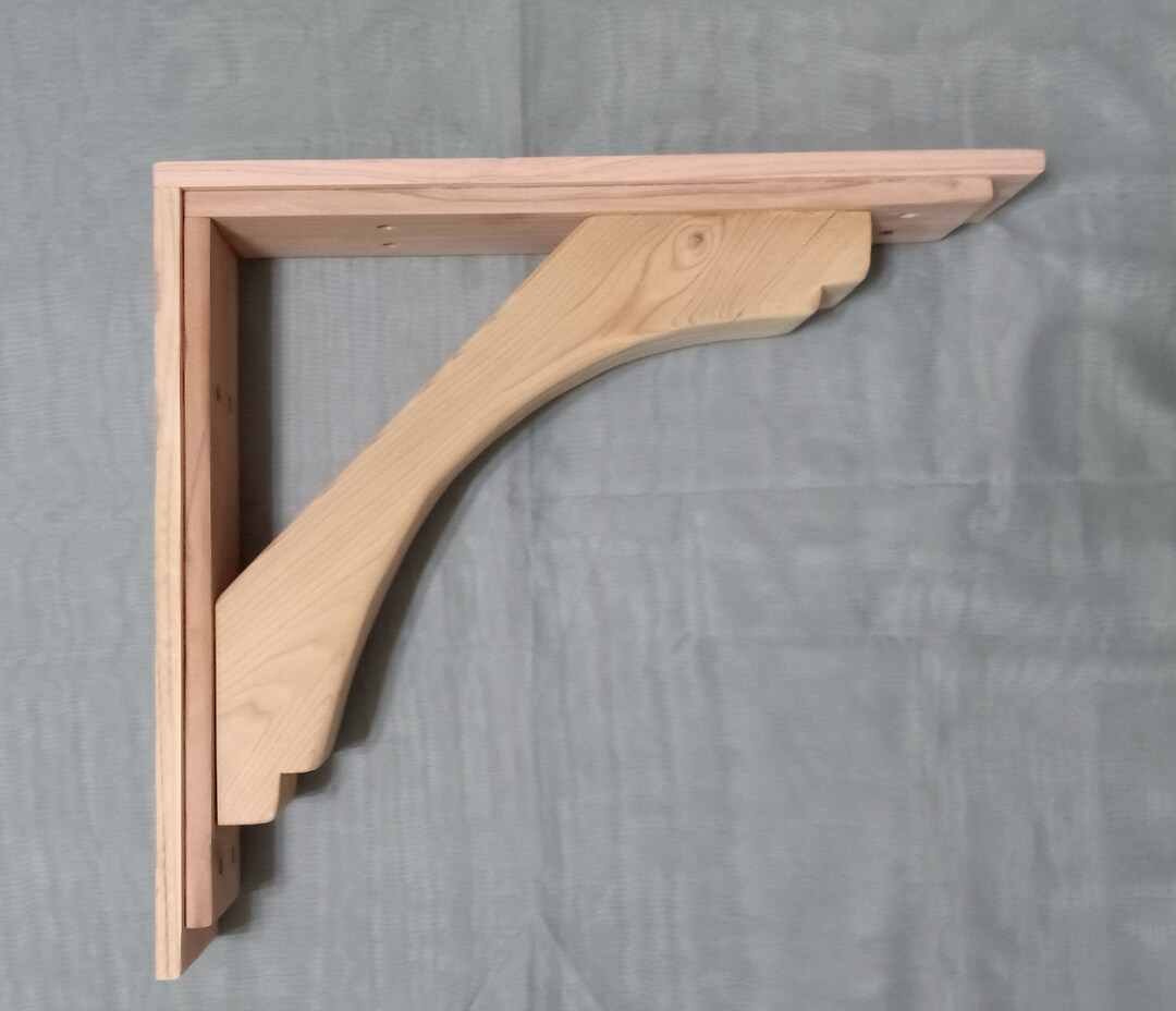 Large Two Tier Cedar Corbel. - Etsy