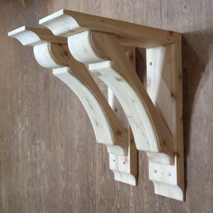 Extra Large Cedar Corbels - Pair - Etsy