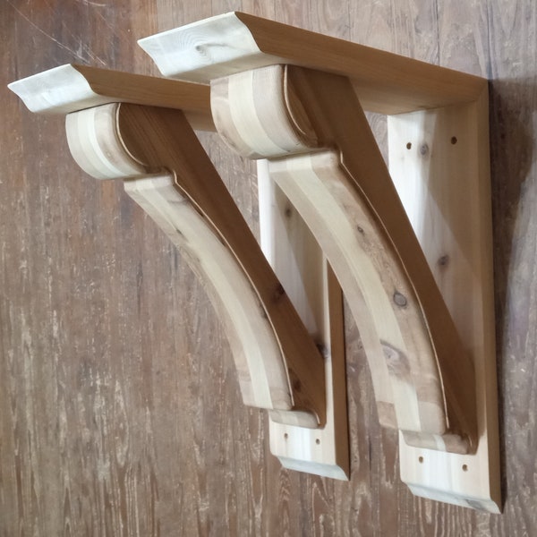 Large Wood Corbels - Etsy