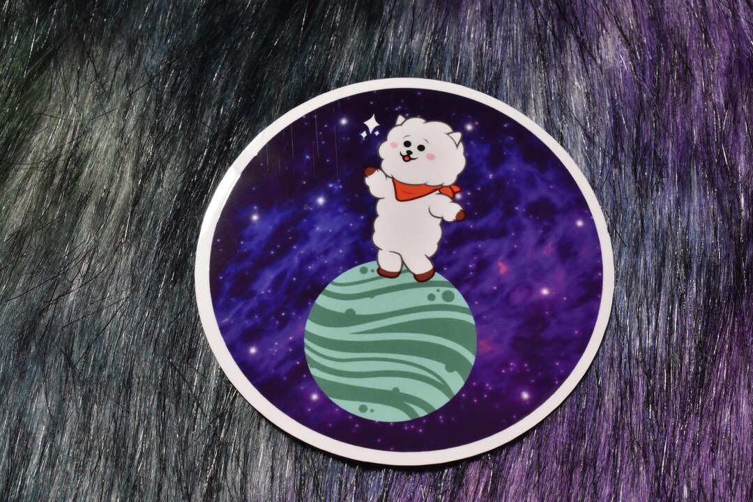 BT21 - RJ 3 Inch Vinyl Sticker - Etsy