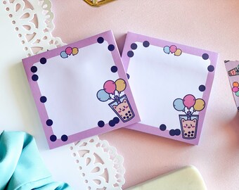 Balloon Sticky Notes - Etsy