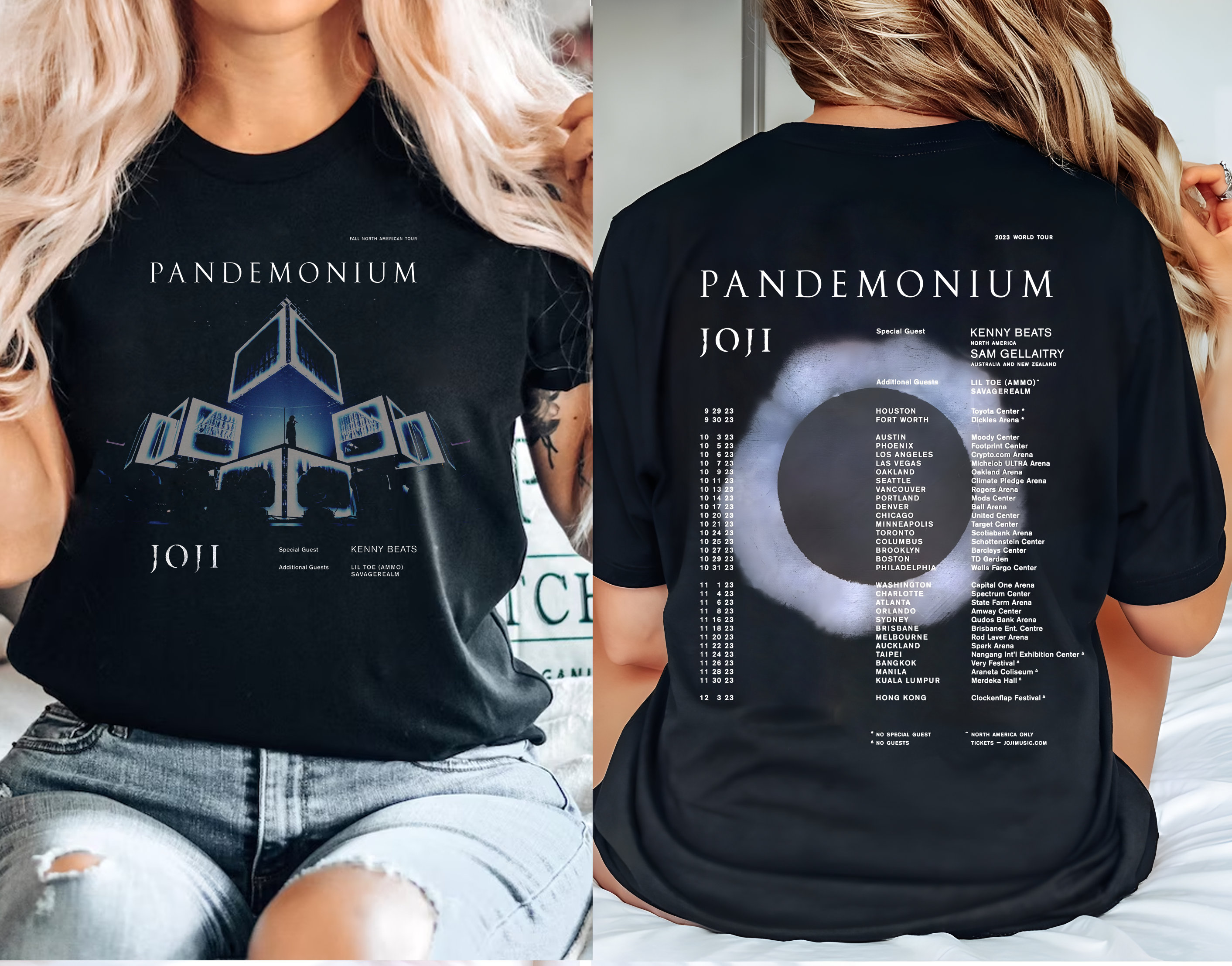 Joji Pandemonium World Tour Shirt, Joji Tour 2023 Shirt, Joji Nectar ...
