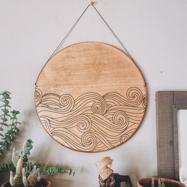 Beach Wood Wall Art - Etsy