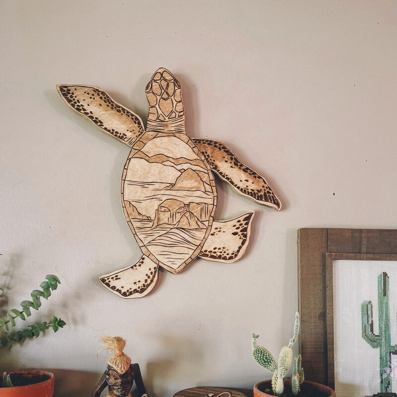 Turtle Art - Etsy