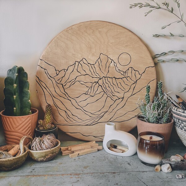 Mountain Decor - Etsy