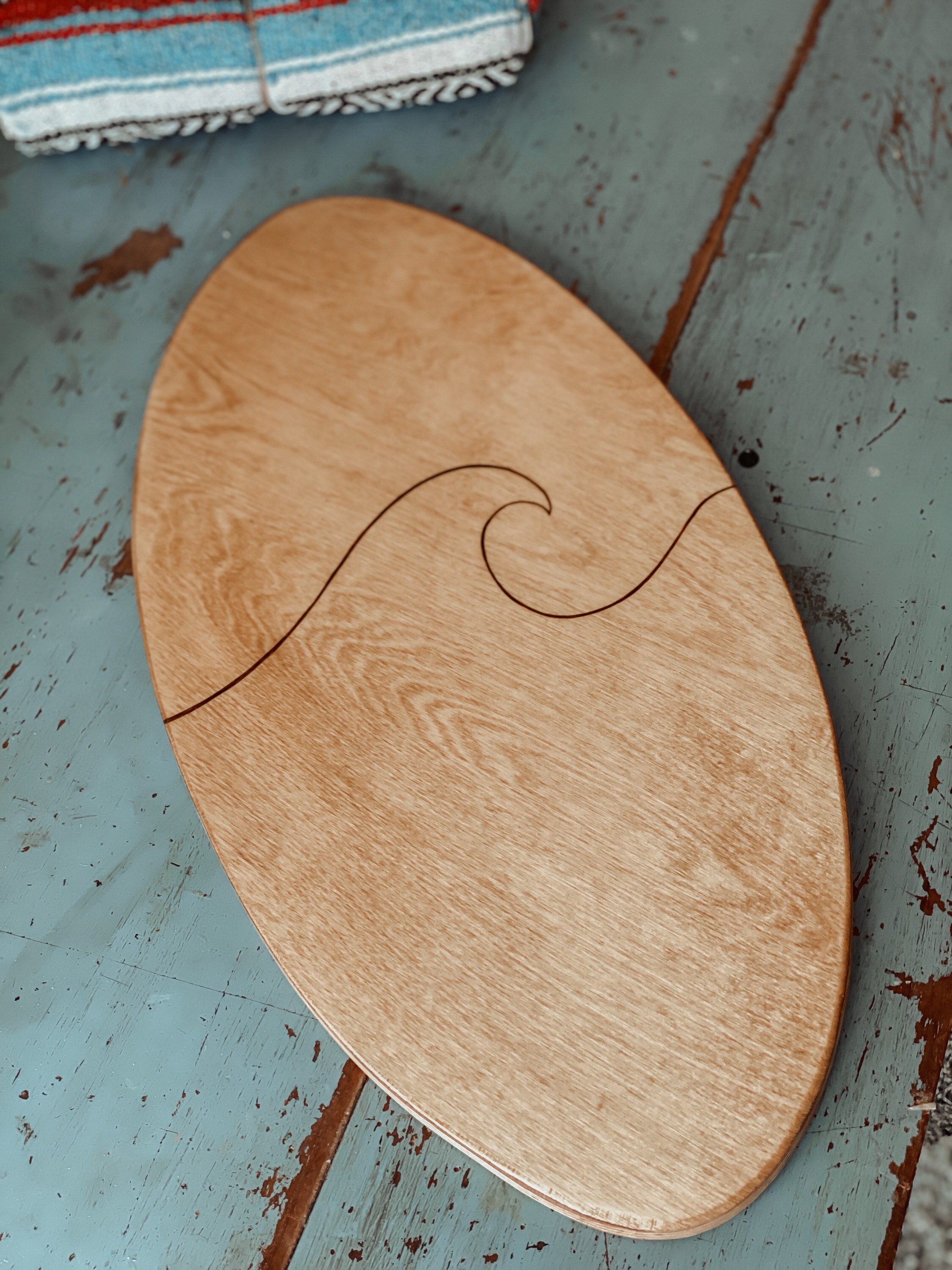 Surf Style Balance Board Balance Board Surf Longboard - Etsy