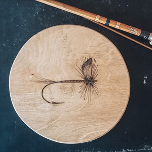 Fly Fishing Fly Wall Hanging Set, Fly Fishing, Fishing, Wall Art ...