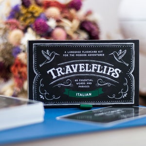 Italian Flash Cards Basic Words and Phrases for Beginners | Etsy