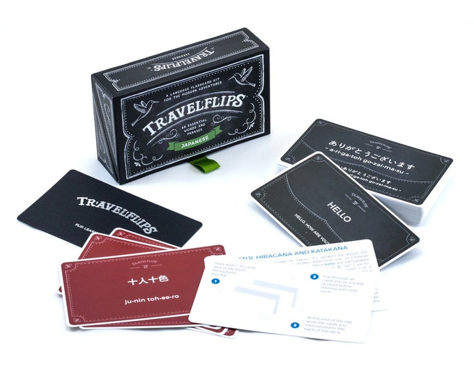 Japanese Flash Cards - Basic Words and Phrases for Beginners - Great ...