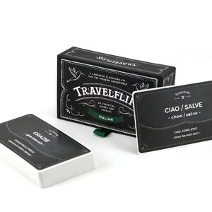 Italian Flash Cards Basic Words and Phrases for Beginners | Etsy