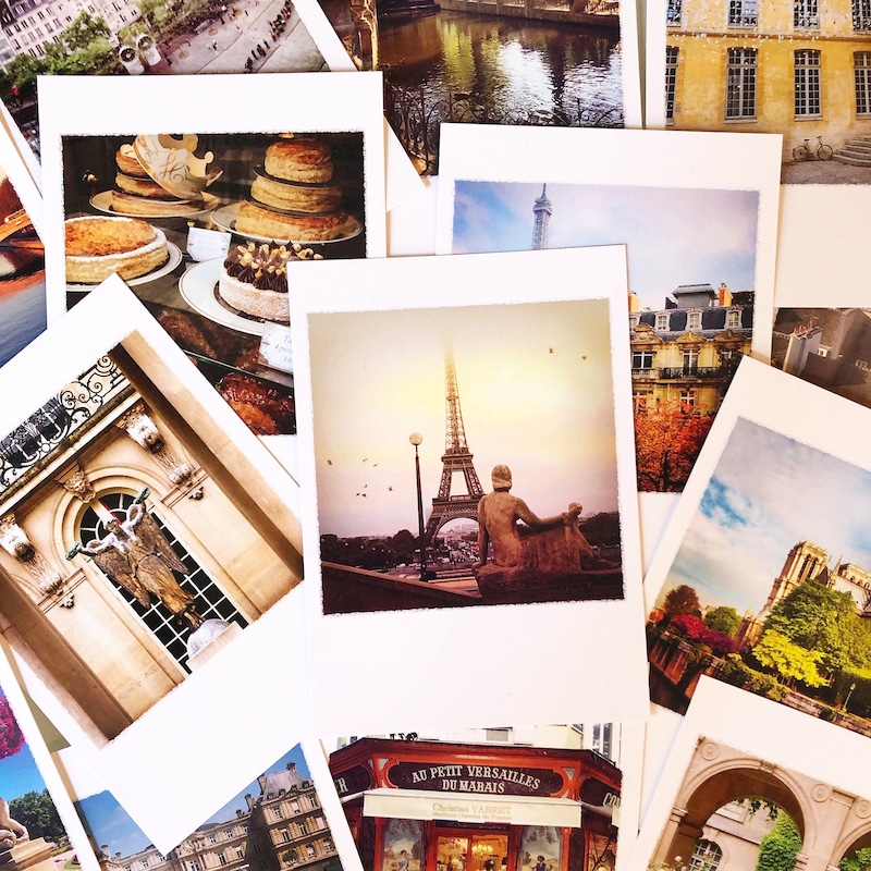 Paris Postcards - Etsy