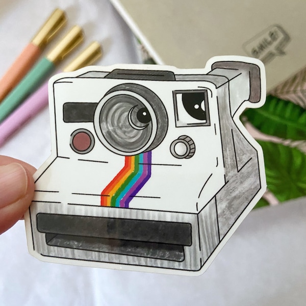 Camera Logo Sticker - Etsy