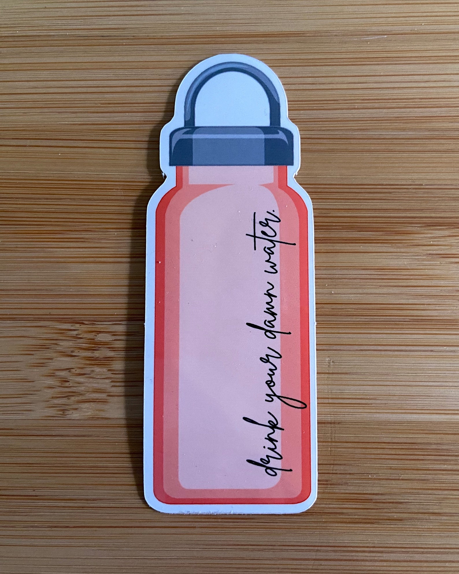 Drink Your Damn Water Vinyl Sticker Stickers for Hydroflask - Etsy