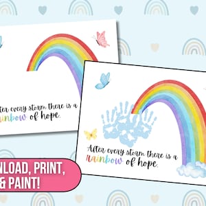 Rainbow of Hope Download Craft - Kids Craft - Gifts - Kids Baby Toddler ...