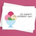Funny Sherbert Birthday Card – Pun Greeting Card (digital Download) - Etsy